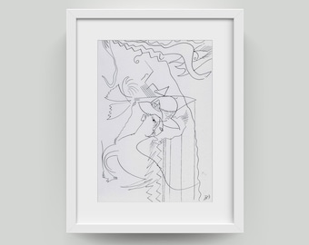 Pen & Ink Drawings & Illustrations - Etsy