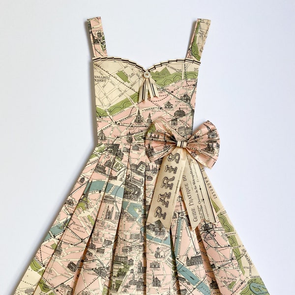 Paper Dress Art - Etsy