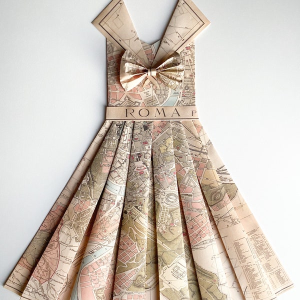 Paper Dress - Etsy
