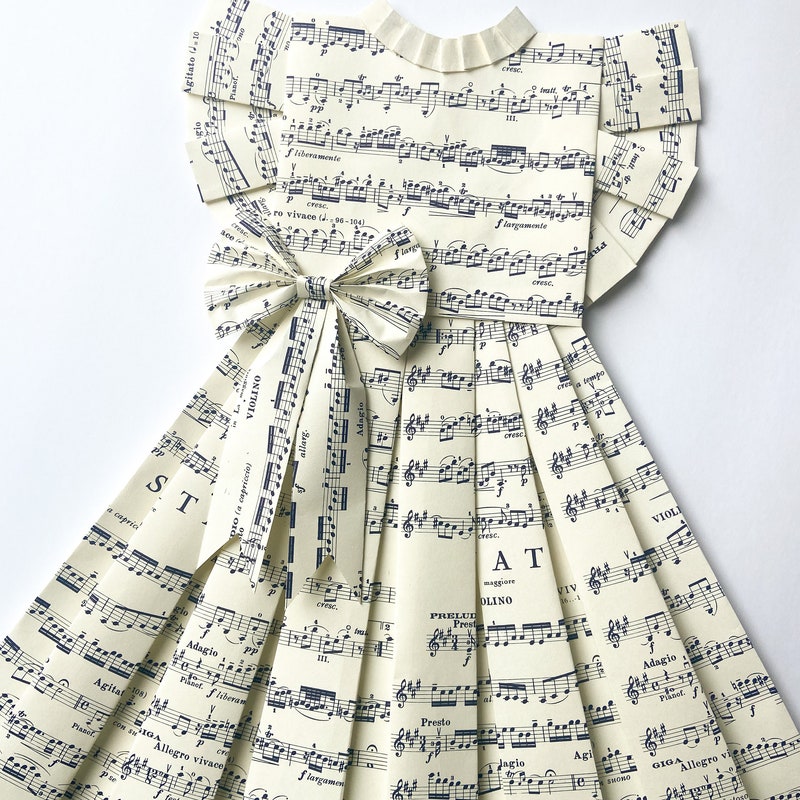 Paper Dress - Etsy
