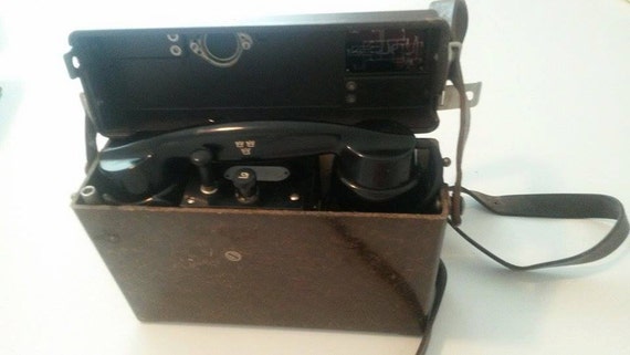 Swedish Ericsson Field Phone 1968 | Etsy