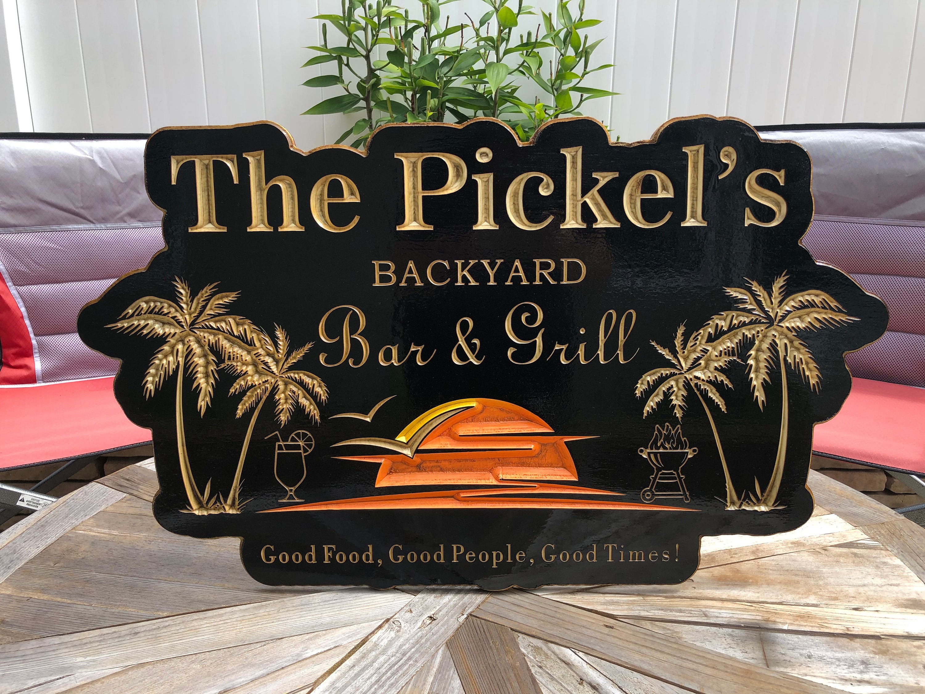 Patio Pool Signs at Troy Bellows blog