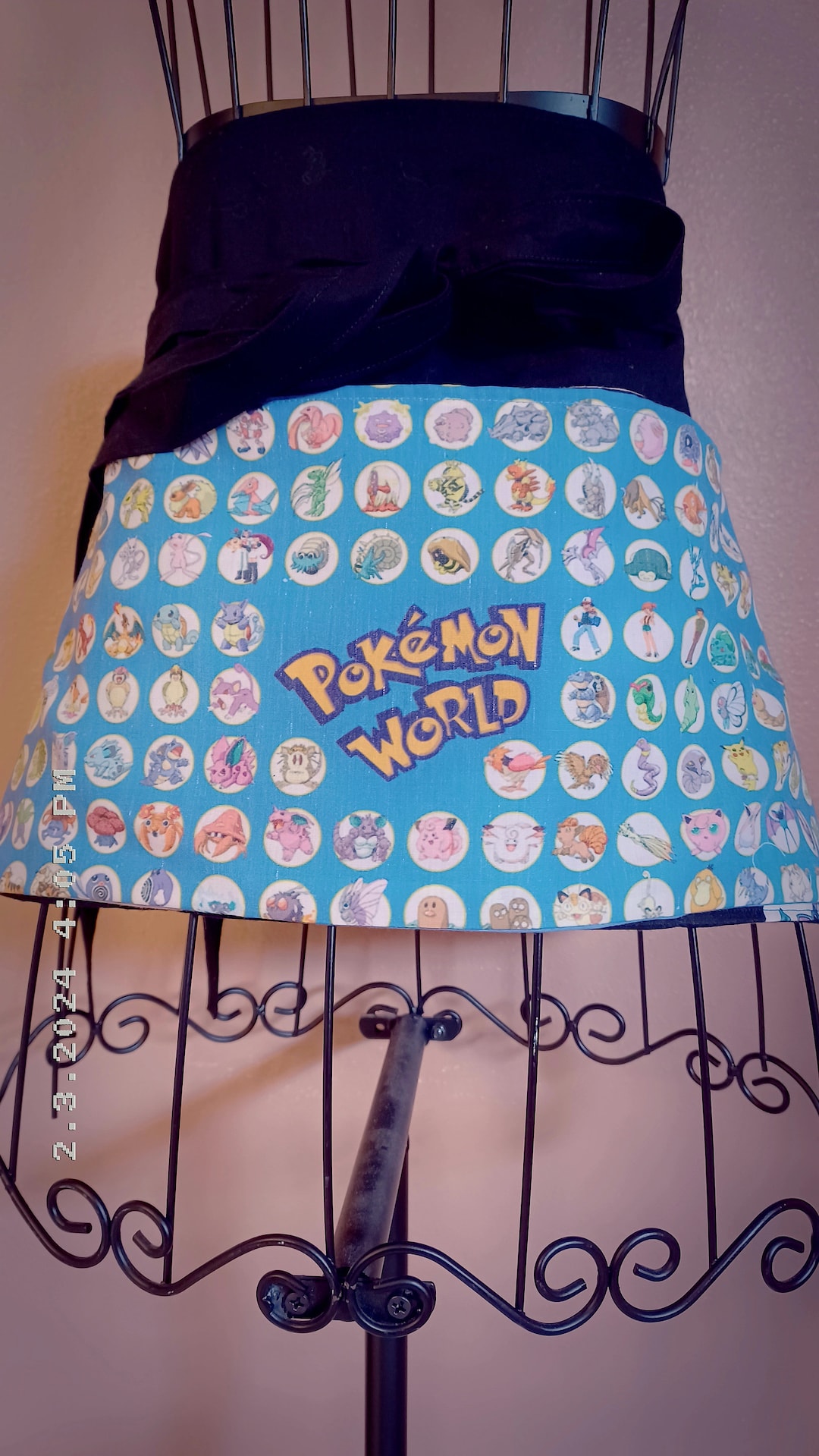Pokémon World 3 Pocket Apron, Server Apron, Waitress Apron, Teacher ...