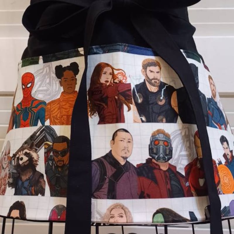 Super Hero Apron - Etsy