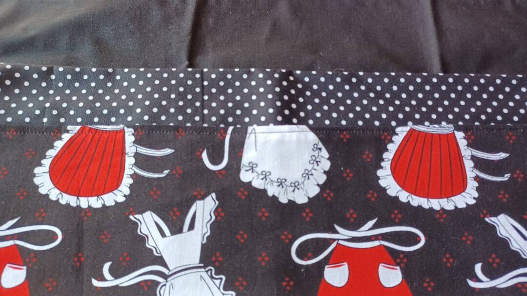 Kitchen 6 Pocket Waitress Teacher Server Vendor Half Waist Apron - Etsy