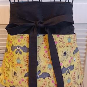 Boo Batty 3 Pocket Apron, Server Apron, Waitress Apron, Teacher Apron ...