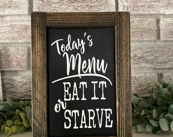 Eat It or Starve | Etsy