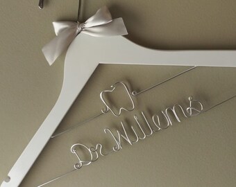 Doctor Hanger Doctor Graduation Gift Lab Coat Hanger PhD | Etsy