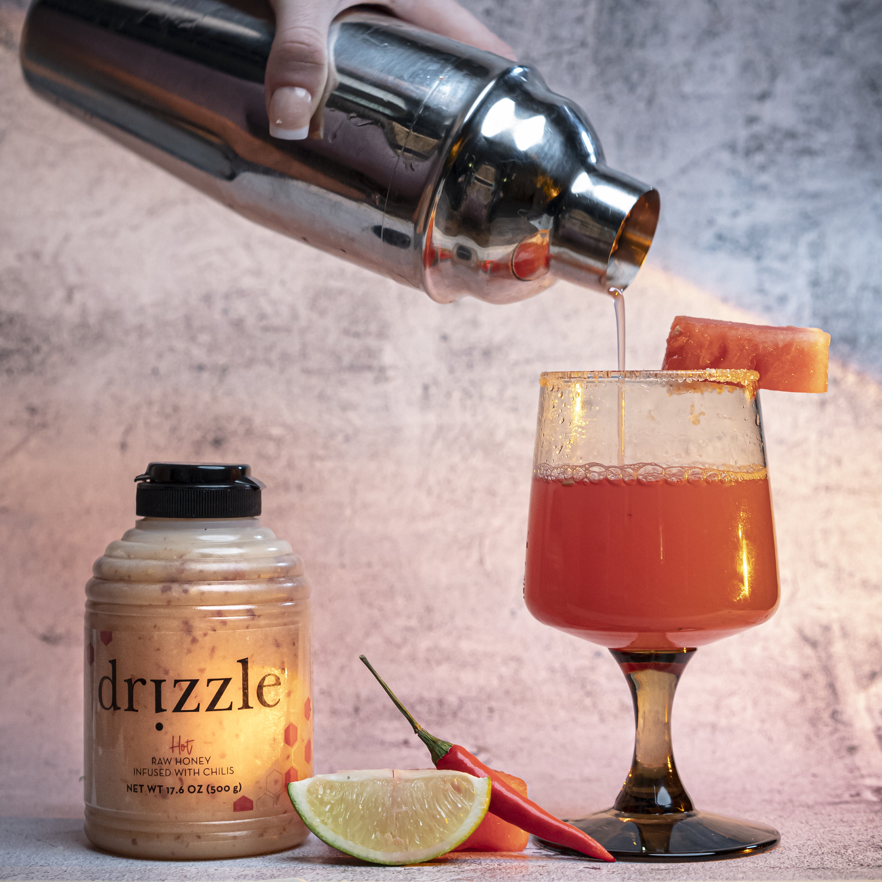 Drizzle Hot Honey Chili Pepper Spicy Honey Father's Day | Etsy