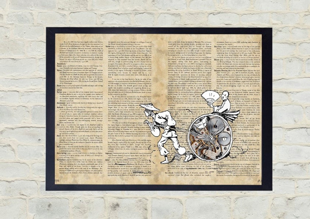 Vintage Print the Machine. Collage Wall Art, Vintage Home Decor, Old ...