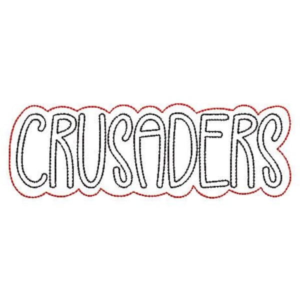 Crusaders Embroidery - Etsy