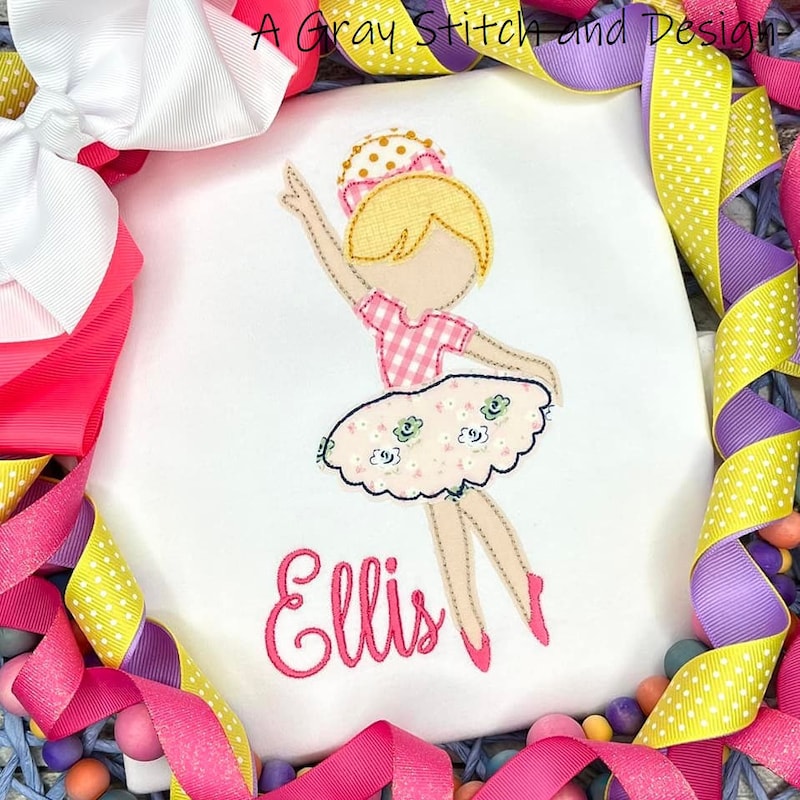 Ballet Applique - Etsy