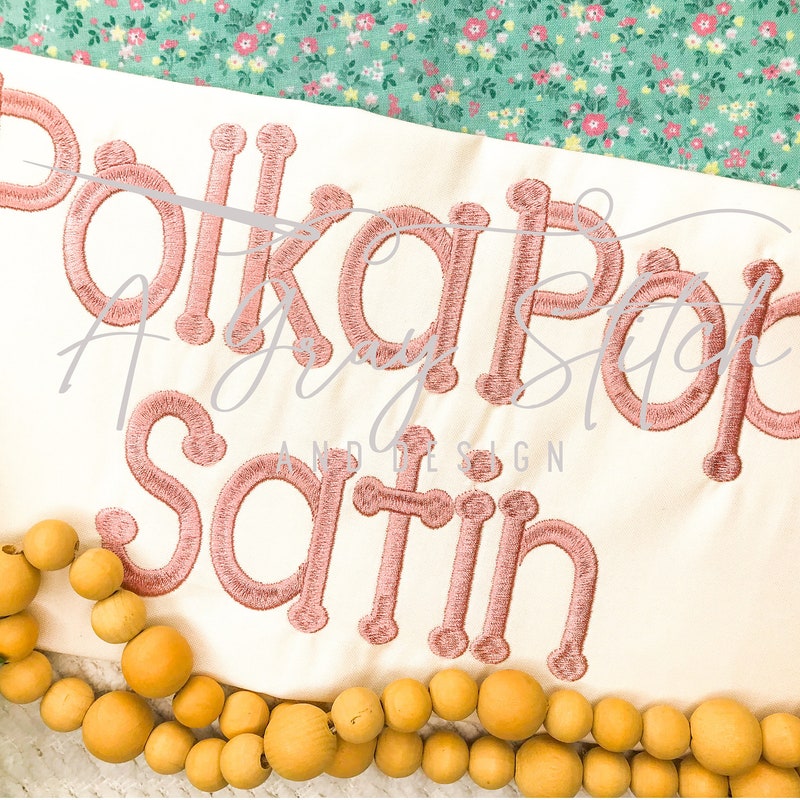 Embroidery Font Coquette - Etsy