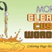 60 COLORING PAGES More Clean Cuss Words Coloring Book ; Mental Health ...