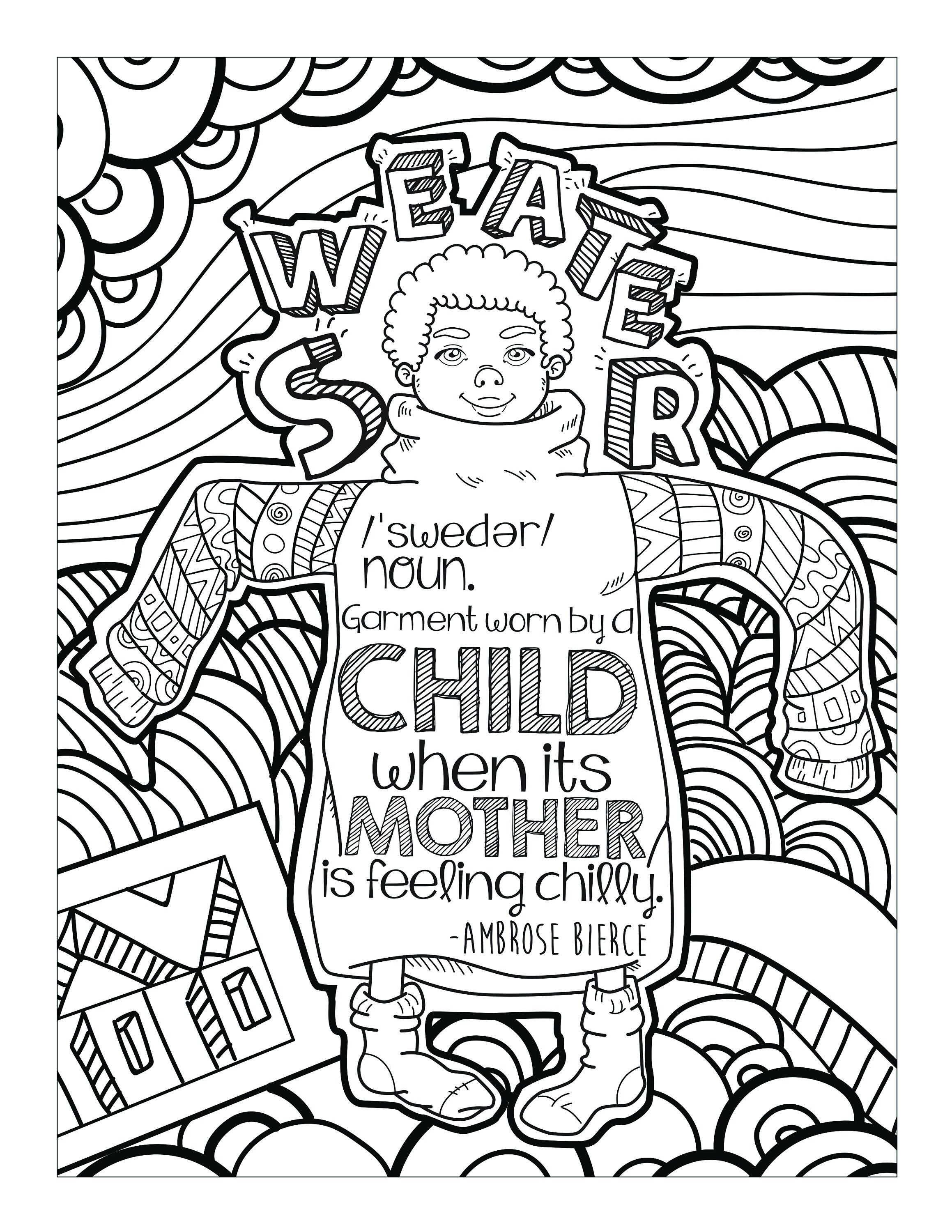 27 COLORING PAGES Mother's Day Quotes Adult Coloring Book ; Meditation ...