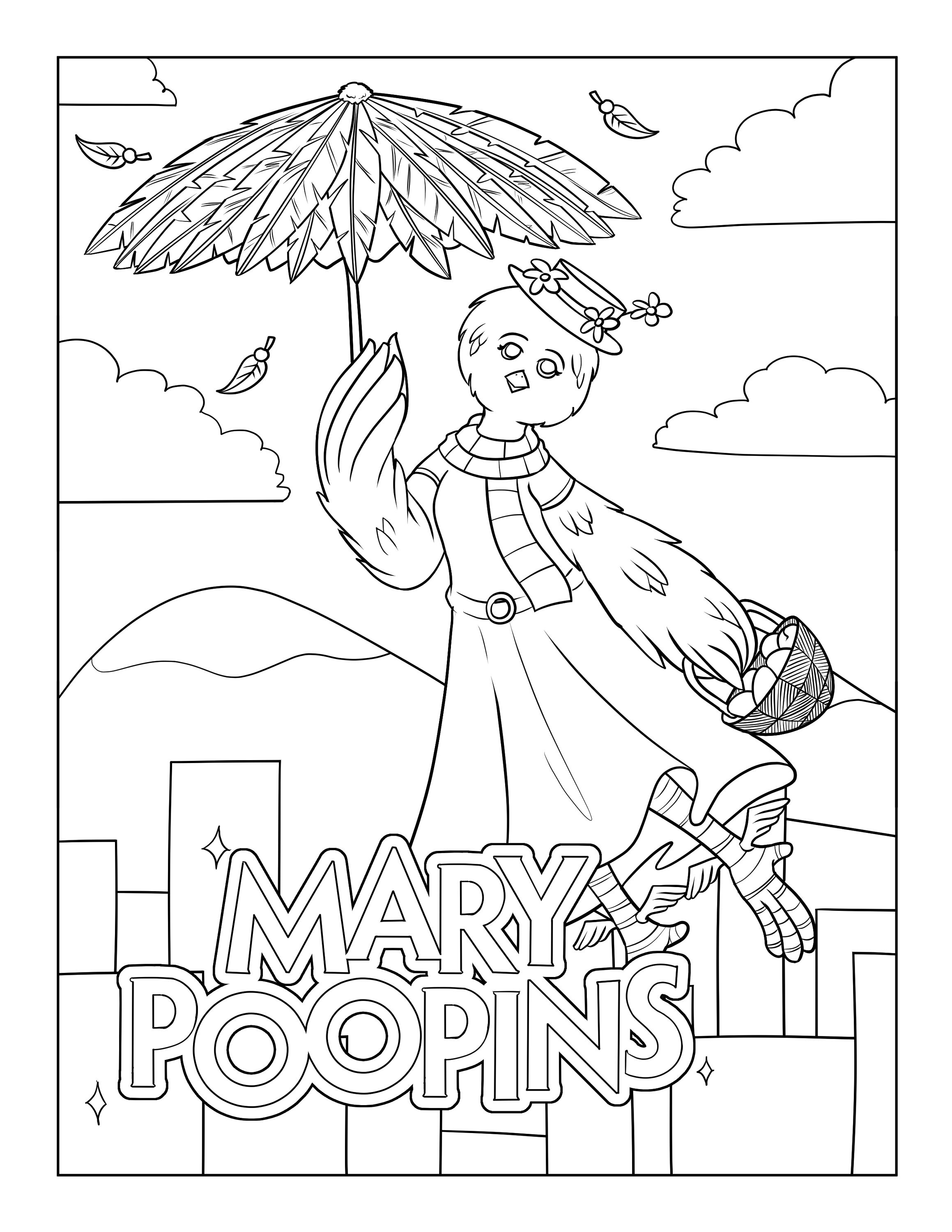 10 COLORING PAGES Doppelganger Chickens Adult Coloring Book - Etsy