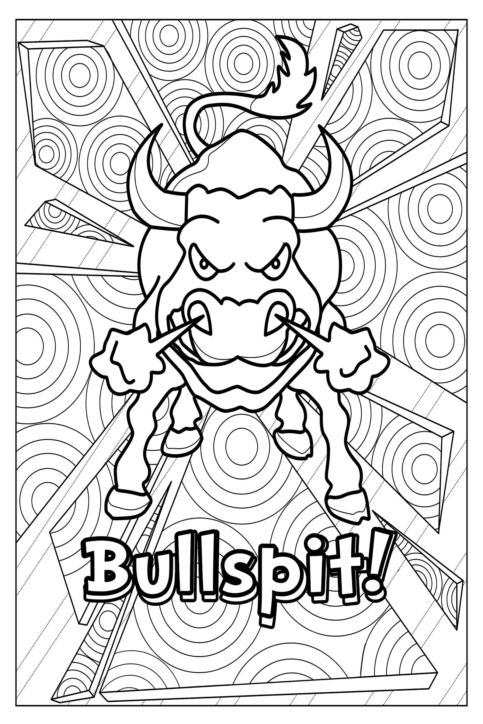 30 COLORING PAGES Clean Cuss Words Coloring Book Mental Health Swear ...