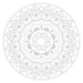 25 MANDALA COLORING Pages Adult Coloring Book; Mindfulness, Meditation ...