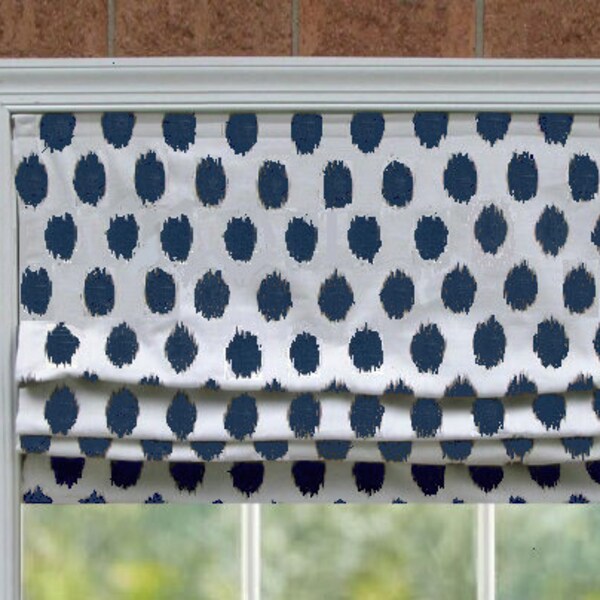 Flat Roman Shade - Etsy