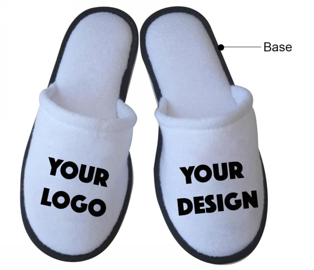 Personalized Slippers for Party Guests - Wedding, Sweet 16, Anniversary ...