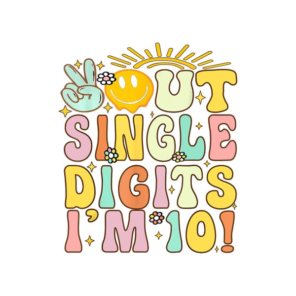 Out Single Digits Birthday Invitations - Etsy