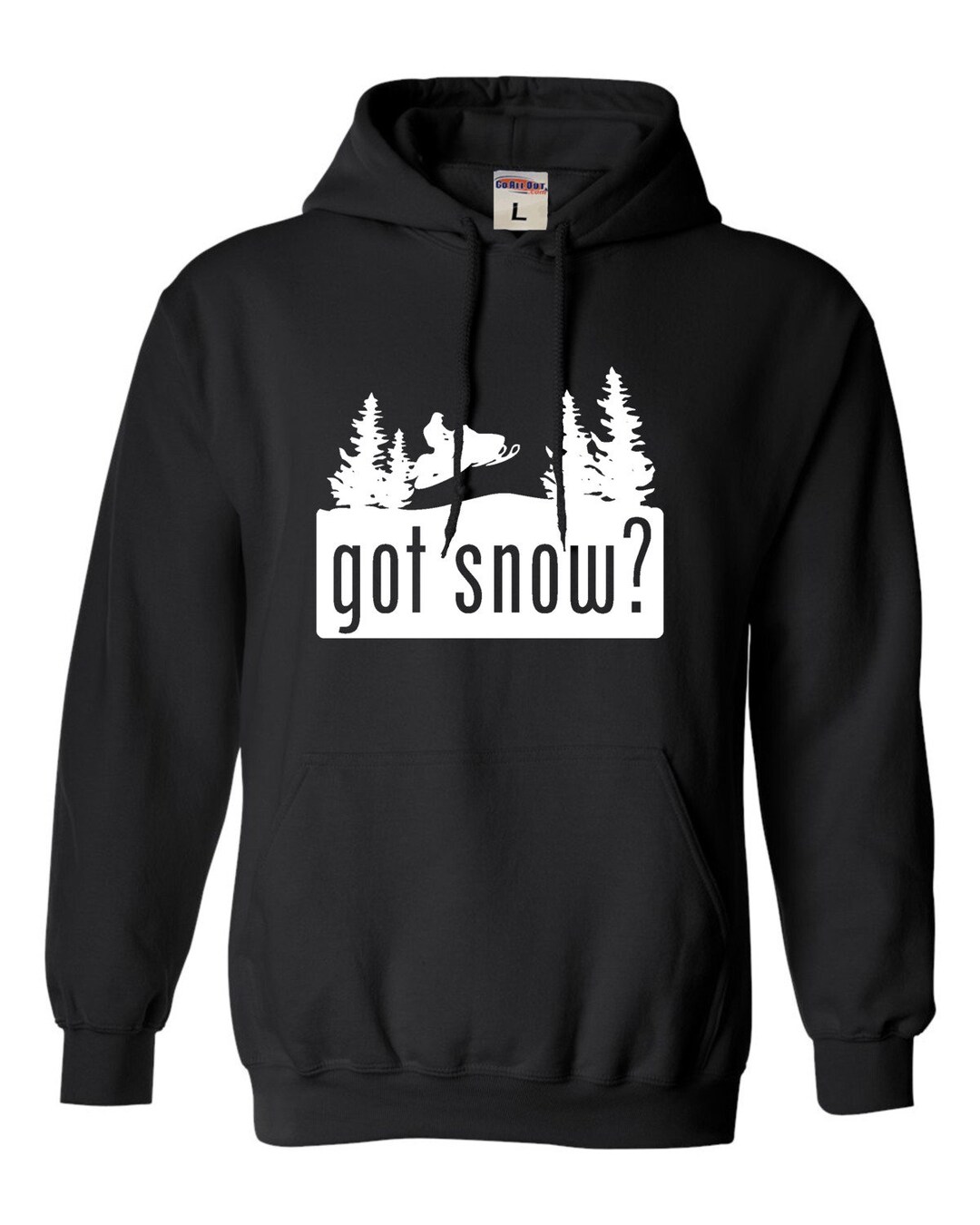 Adult Got Snow Funny Snowmobile Lover Hoodie Hooded Sweatshirt - Etsy