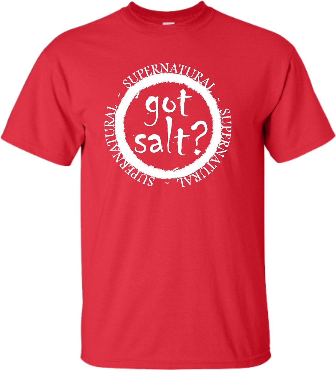 Adult Got Salt Supernatural T-shirt | Etsy