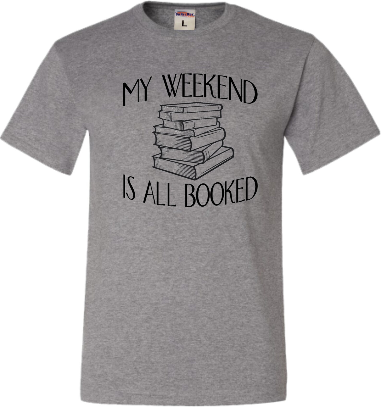 Adult My Weekend is All Booked Funny Book Reading Lover - Etsy