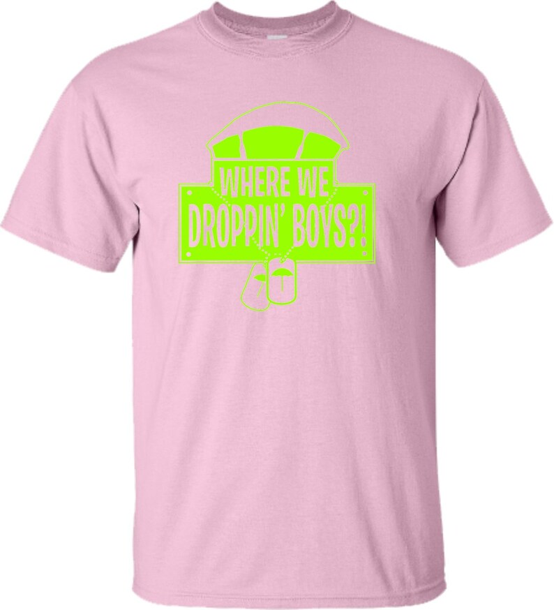 Youth Where We Droppin' Boys Tags T-shirt - Etsy