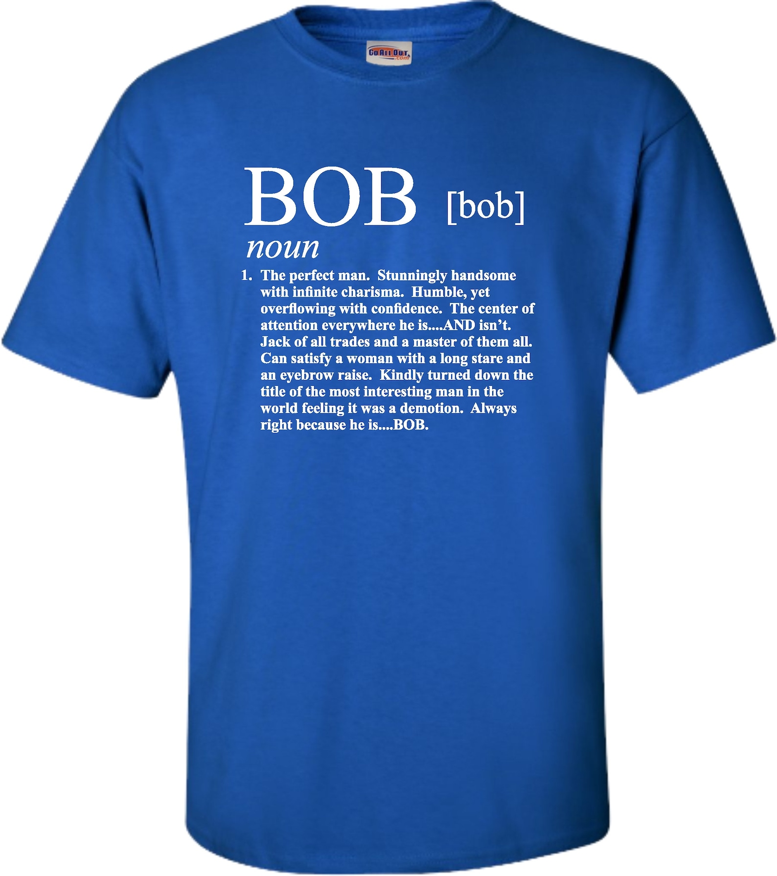 Adult Definition of Bob Funny T-shirt - Etsy