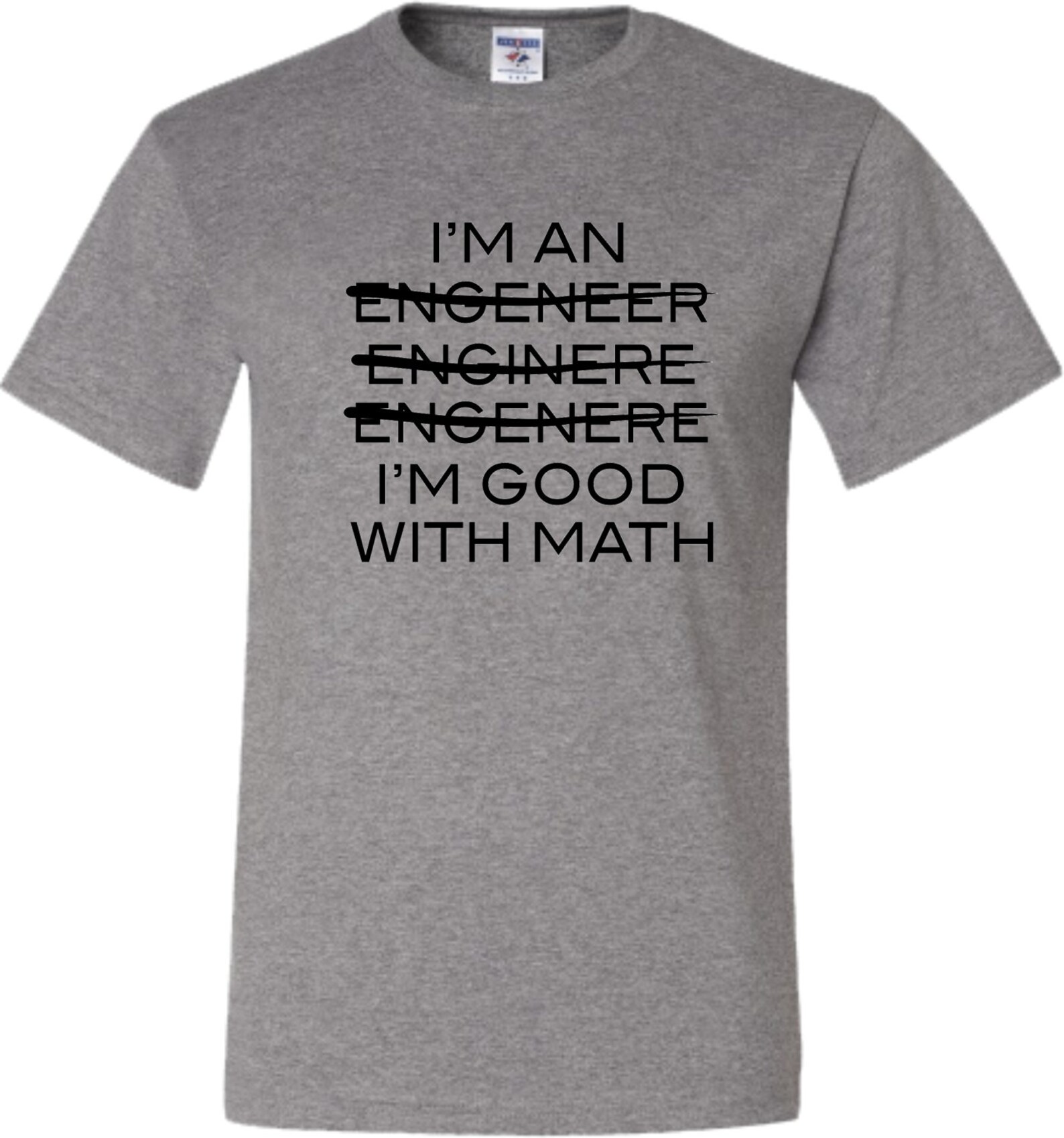 Adult I'm an Engineer I'm Good With Math T-shirt - Etsy