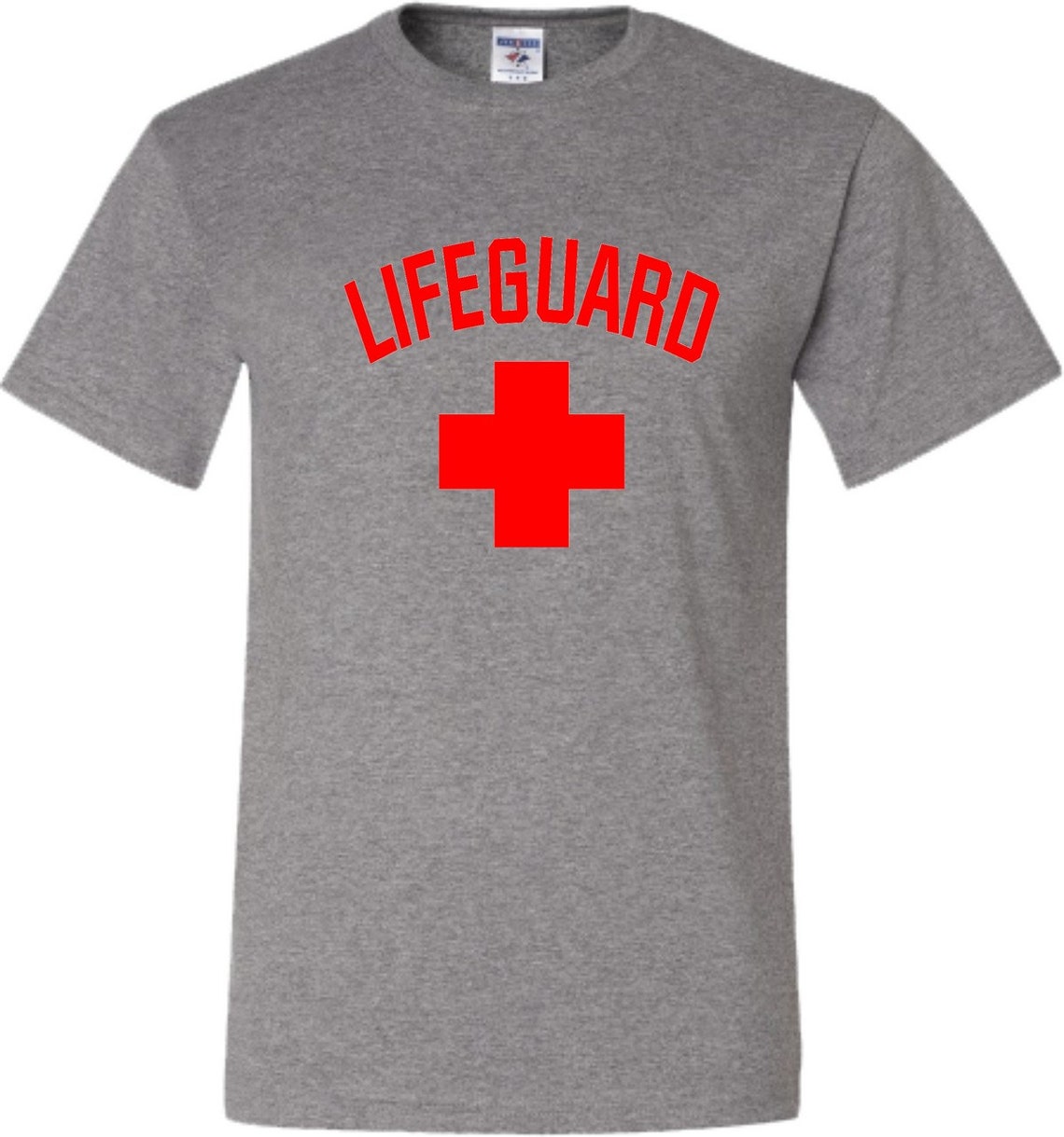 Adult Lifeguard T-shirt - Etsy