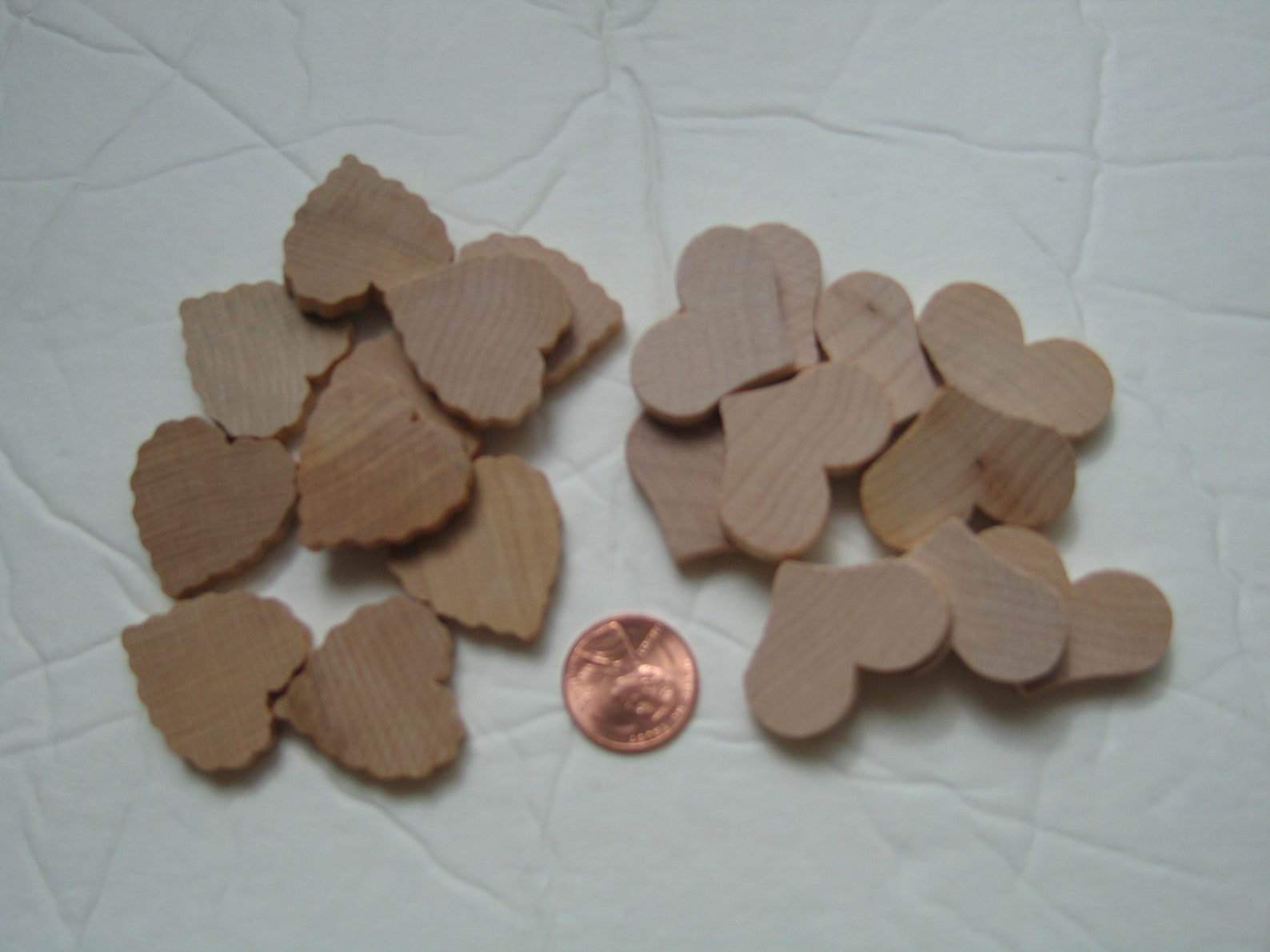 Unfinished Miniature Wood Craft Supply - Hearts, Stars, Angel Ornaments ...