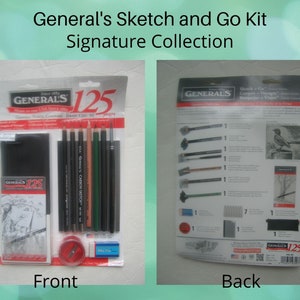 General's Sketch & Go Kits - Artist Pencil Drawing Kits - Etsy