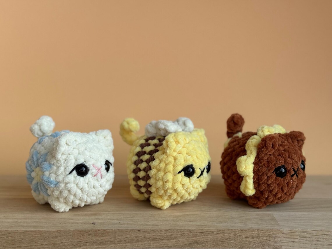 Loaf Cats Crochet Pattern: 6-in-1 Easy Amigurumi Plushie (PDF Download ...