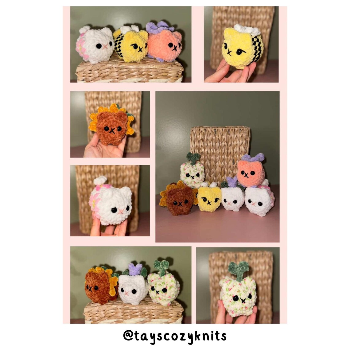 Loaf Cats Crochet Pattern: 6-in-1 Easy Amigurumi Plushie (PDF Download ...