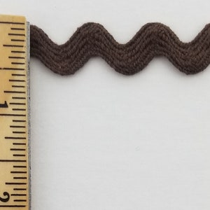 Cotton Ric Rac Zig Zag Trim 5/8" - 18 Yards - Many Colors Available! - Etsy