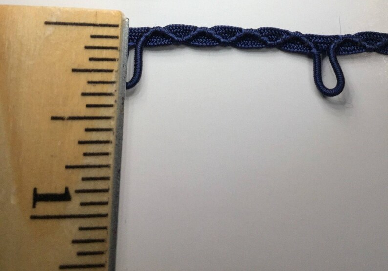Bridal BUTTON LOOP Elastic Braid Trimming 18 Yards Many - Etsy
