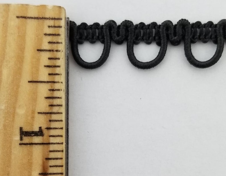 Bridal BUTTON LOOP Elastic Braid Trimming - 12 Yards - Many Colors! - Etsy