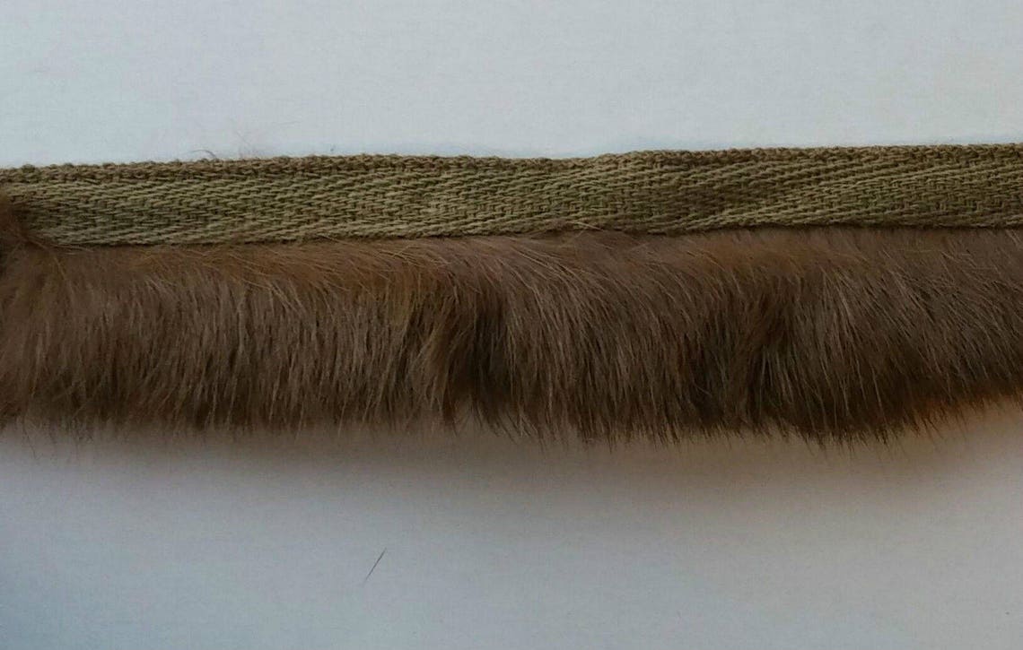 Rabbit Fur Trimming - 4 Continuous Yards - Many Colors Available! - Etsy