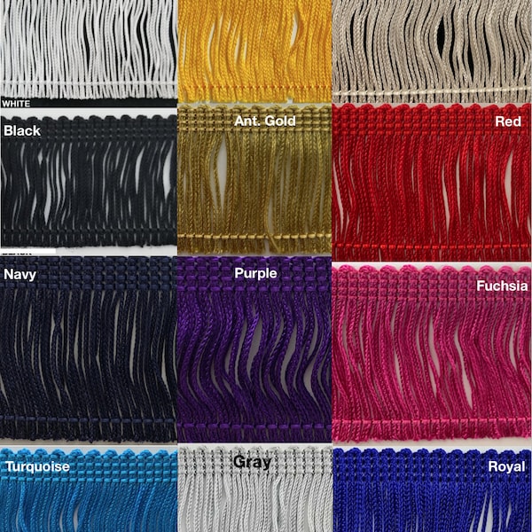 Chainette Fringe - Etsy