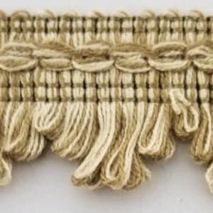 Decorative Scalloped Loop Fringe Trim 1-1/4"- 5 YARDS - Many Color ...