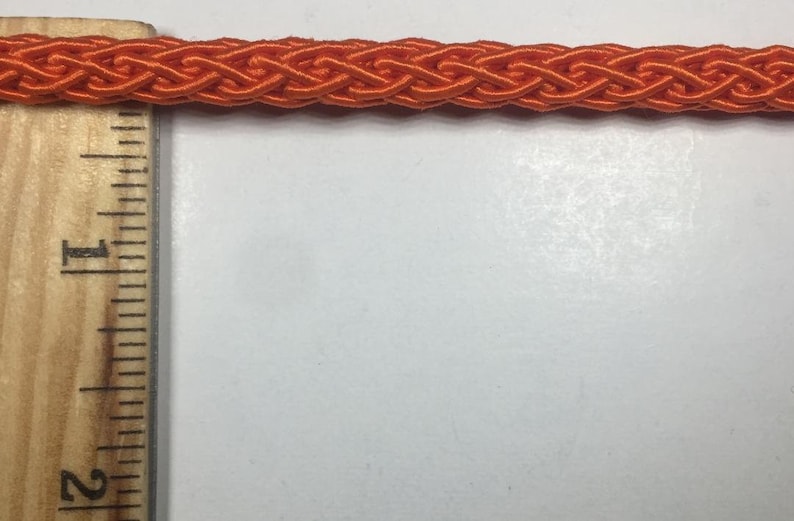 Braided Tubular Drawstring Cord 1/4" - 10 Continuous Yards-many Colors ...