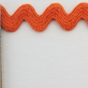 Cotton Ric Rac Zig Zag Trim 5/8" - 18 Yards - Many Colors Available! - Etsy