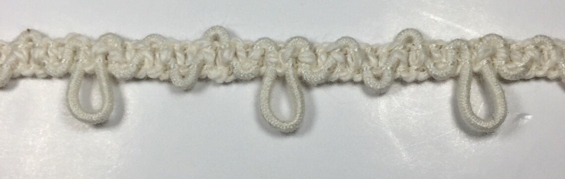 Bridal BUTTON LOOP Elastic Braid Trimming 18 Yards Many - Etsy