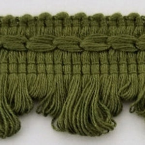 Decorative Scalloped Loop Fringe Trim 1-1/4"- 5 YARDS - Many Color ...