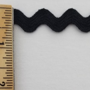 Cotton Ric Rac Zig Zag Trim 5/8" - 18 Yards - Many Colors Available! - Etsy