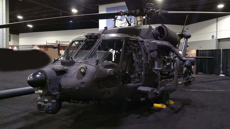 MH-60 MH-60M Dap Ues Blackhawk Helicopter Gunship 160th SOAR | Etsy