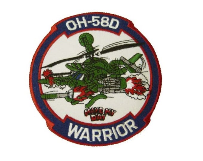 OH-58D Kiowa Warrior Make My Day Army Aviation Scout Bell Helicopter Patch New - Etsy