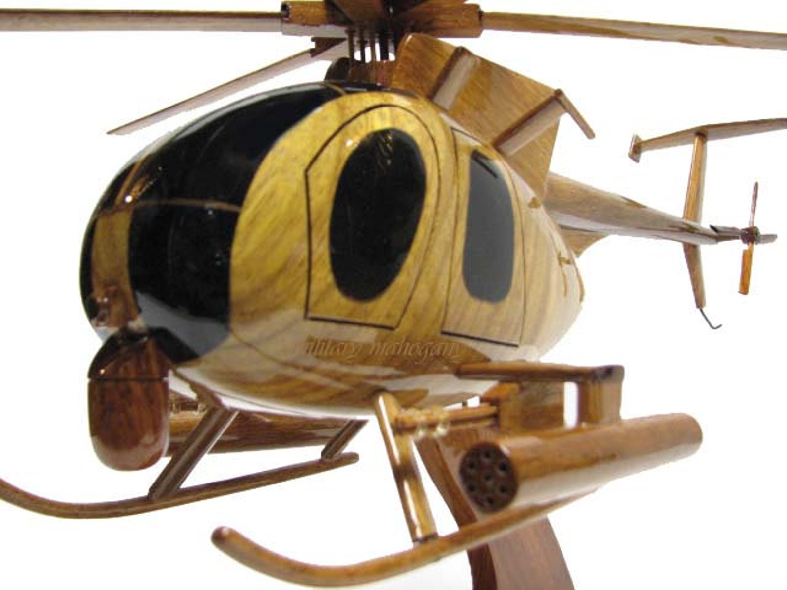 AH-6 AH-6M Little Bird Wood Gunship Helicopter 160th SOAR Nsdq | Etsy